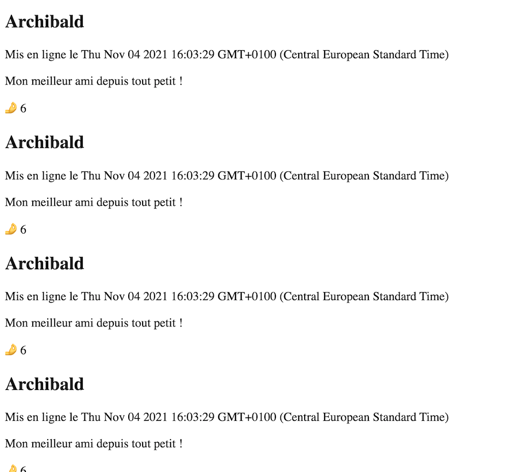 Affichez des données - Débutez avec Angular - OpenClassrooms